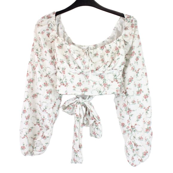 Altar'd State | Tops | Nwt Altard State Floral Corset Top With Long ...